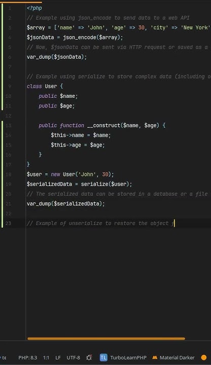 When To Choose Jsonencode Over Serialize In Php Php Jsonencode Vs