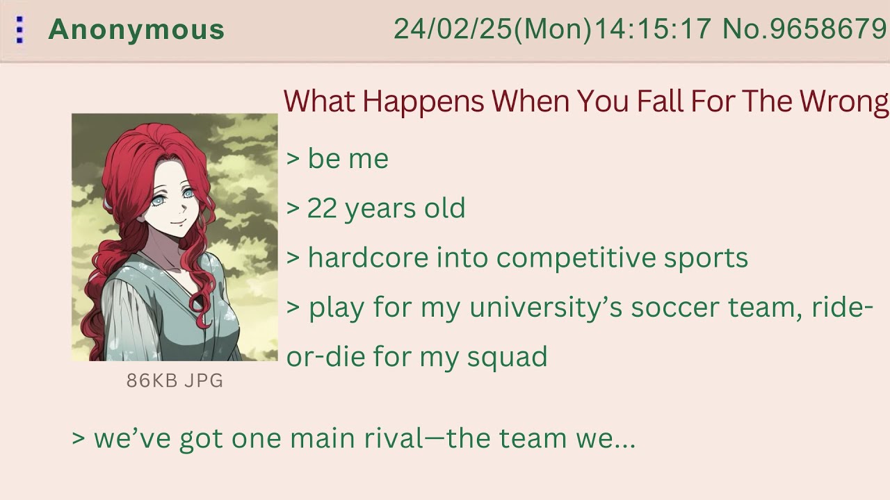 What Happens When You Fall For The Wrong Team – 4Chan Greentext Stories ...