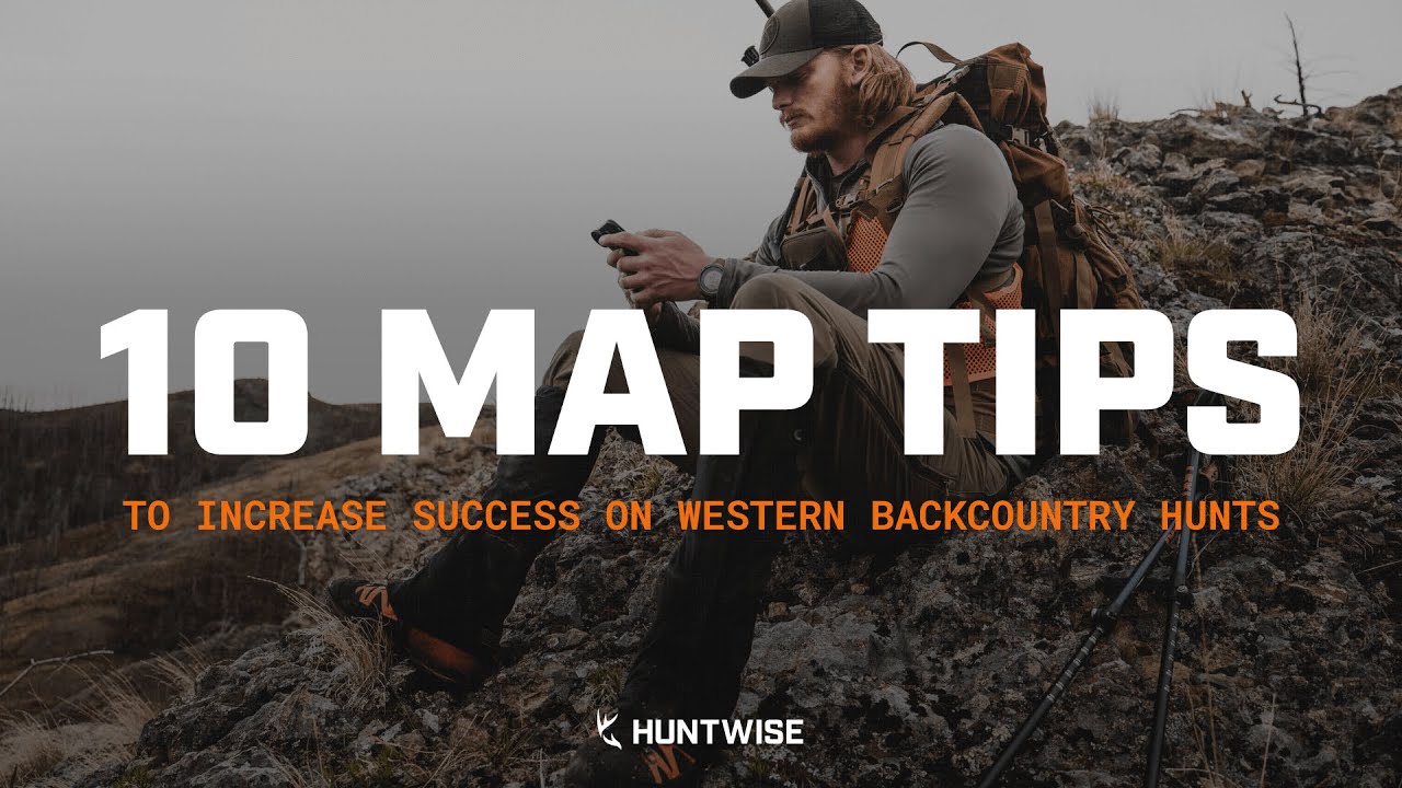 10 Map Tips to Increase Success on Western Backcountry Hunts - YouTube