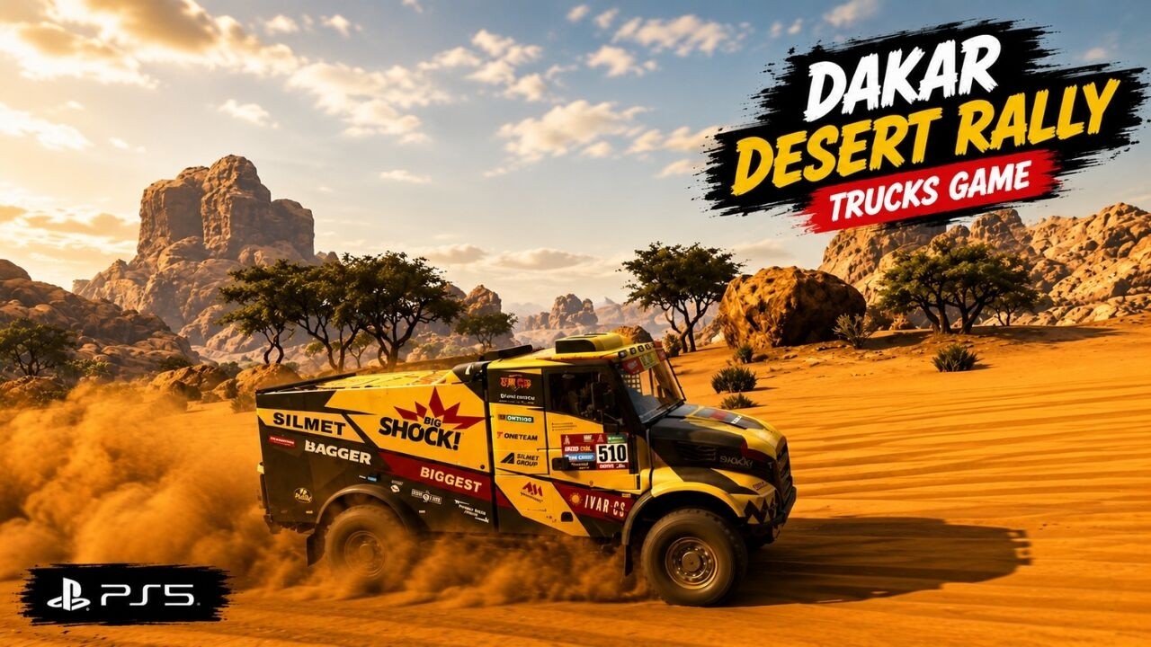 Dakar Desert Rally Trucks Game Off Road Racing Adventure Gameplay Ps5 🚚 ...