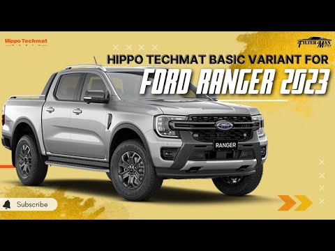 HIPPO TECHMAT BASIC VARIANT FOR FORD RANGER 2023 - YouTube