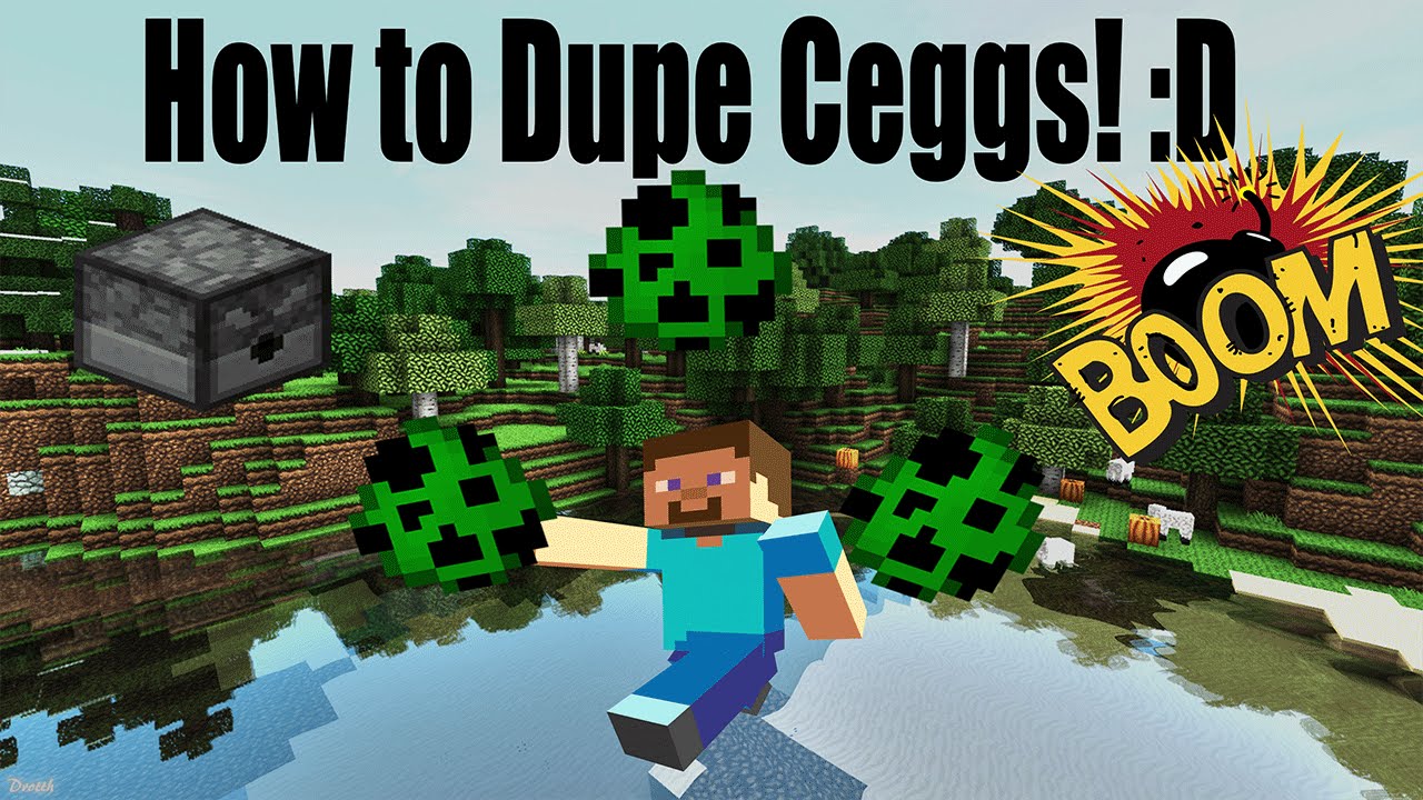 How to Dupe Ceggs 1.7.2-1.8 - YouTube
