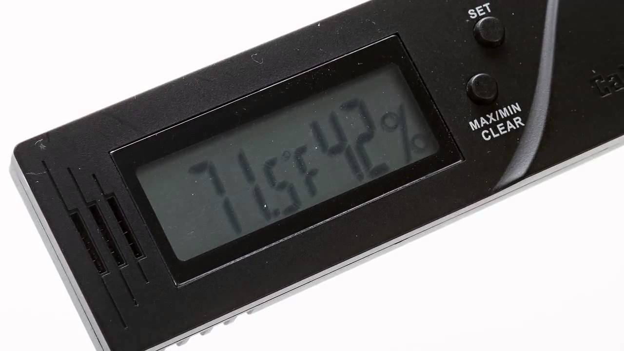 Caliber IV Digital Hygrometer - YouTube