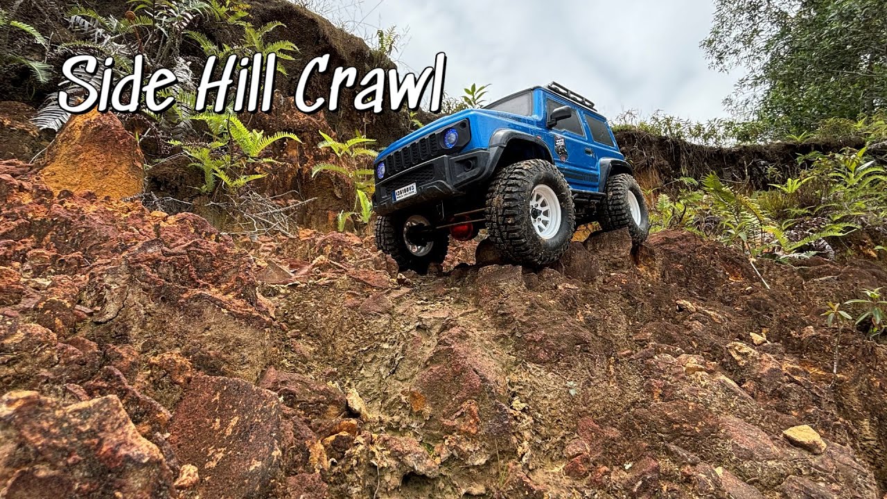 RGT v3 | Jimny Side Hill Crawl | 1/10 Scale RC - YouTube