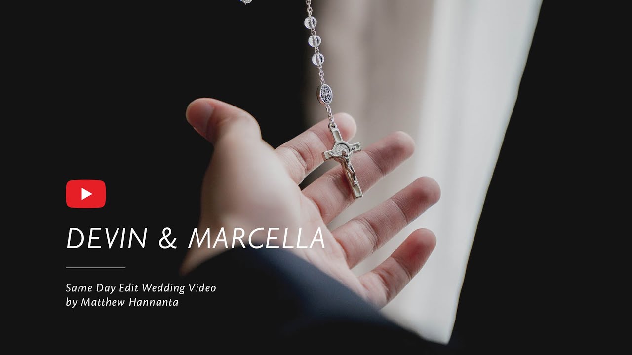 Devin & Marcella's Same Day Edit Wedding Video - YouTube