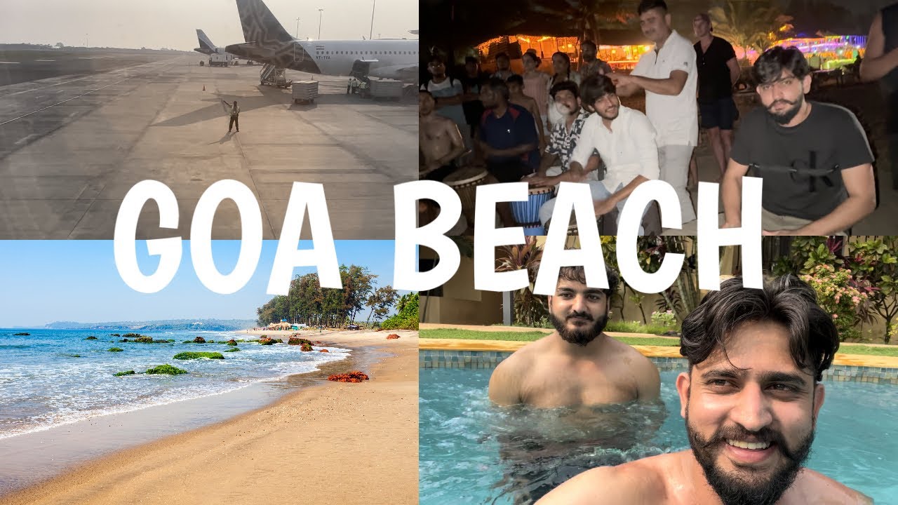 Goa Trip | Jaipur to Goa By Flight 🤩 - YouTube
