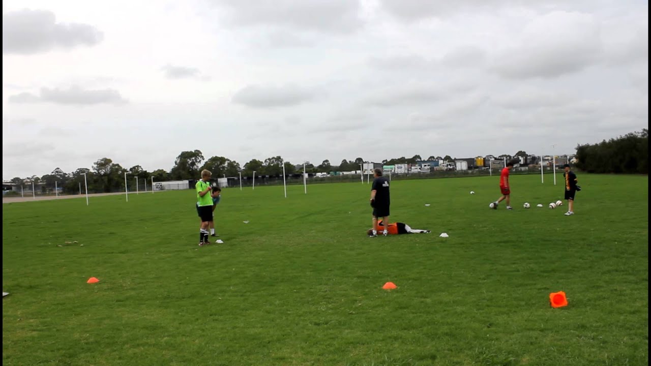 Ron Corry Goal keeping Training Session #5 - YouTube