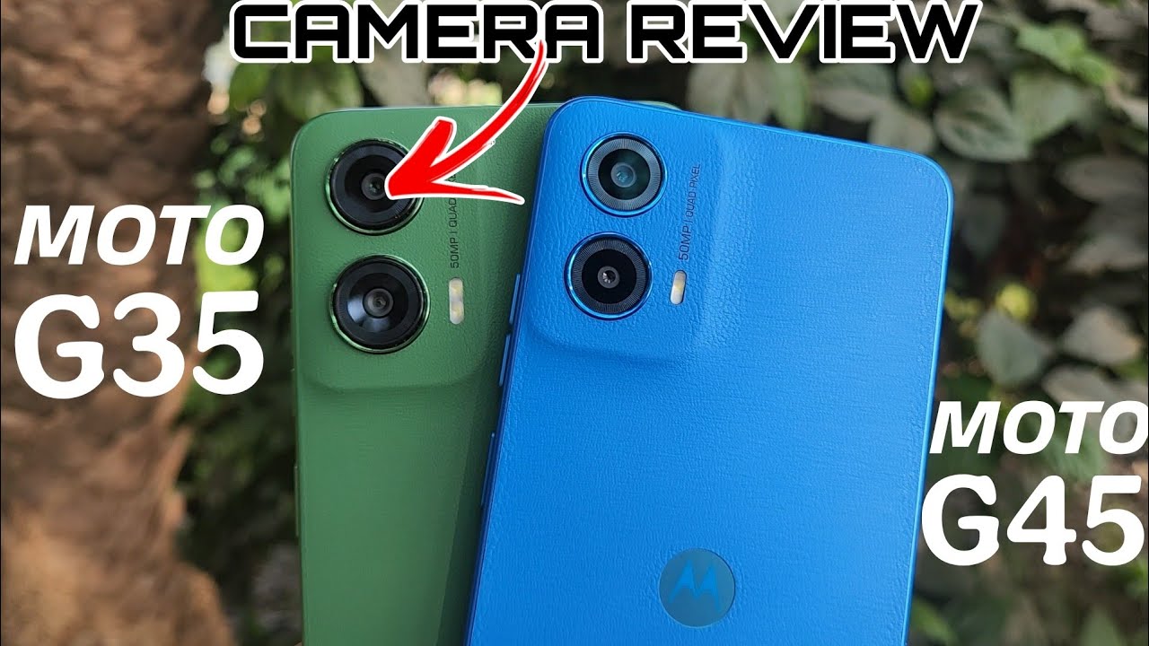 Moto G35 vs Moto G45 Camera Test || क्या जीत पाएगा G35 - YouTube