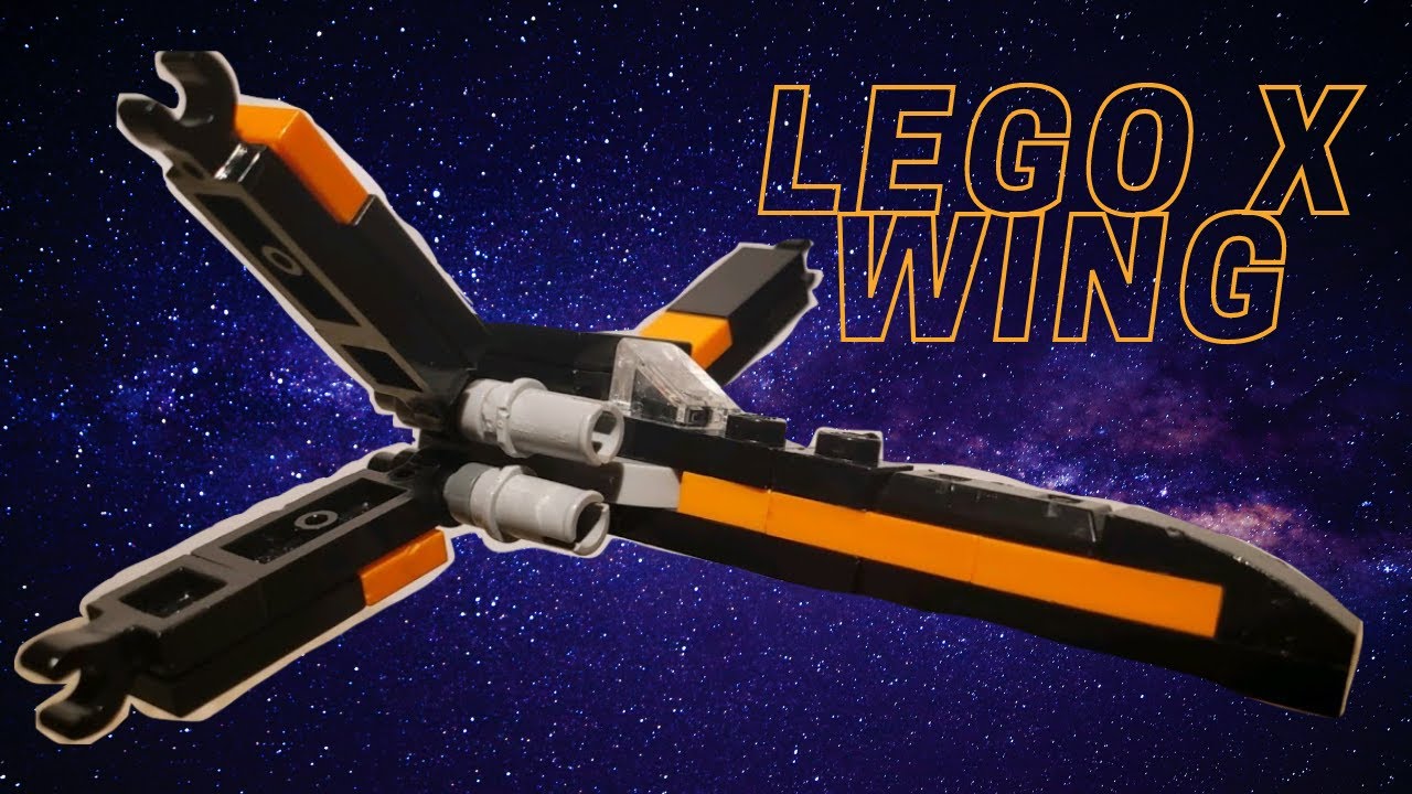 How to Build A Lego X Wing! (Tutorial) - YouTube