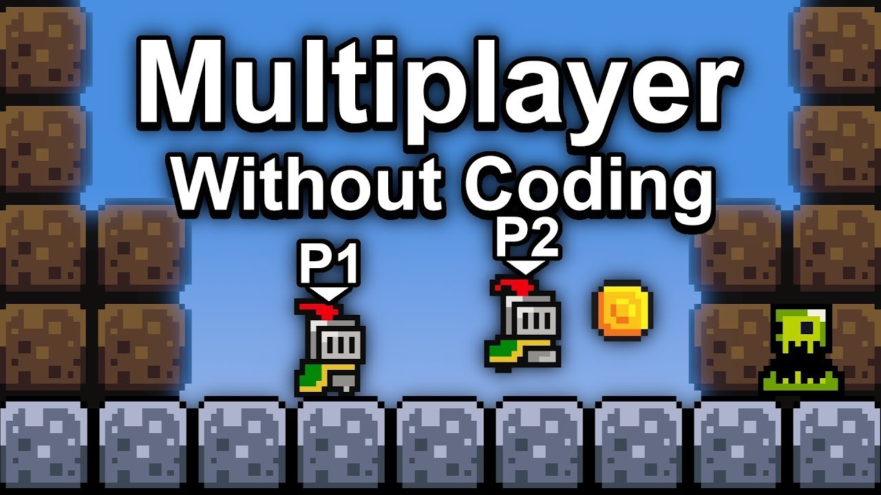 GDevelop - Multiplayer Facile - 2 - YouTube