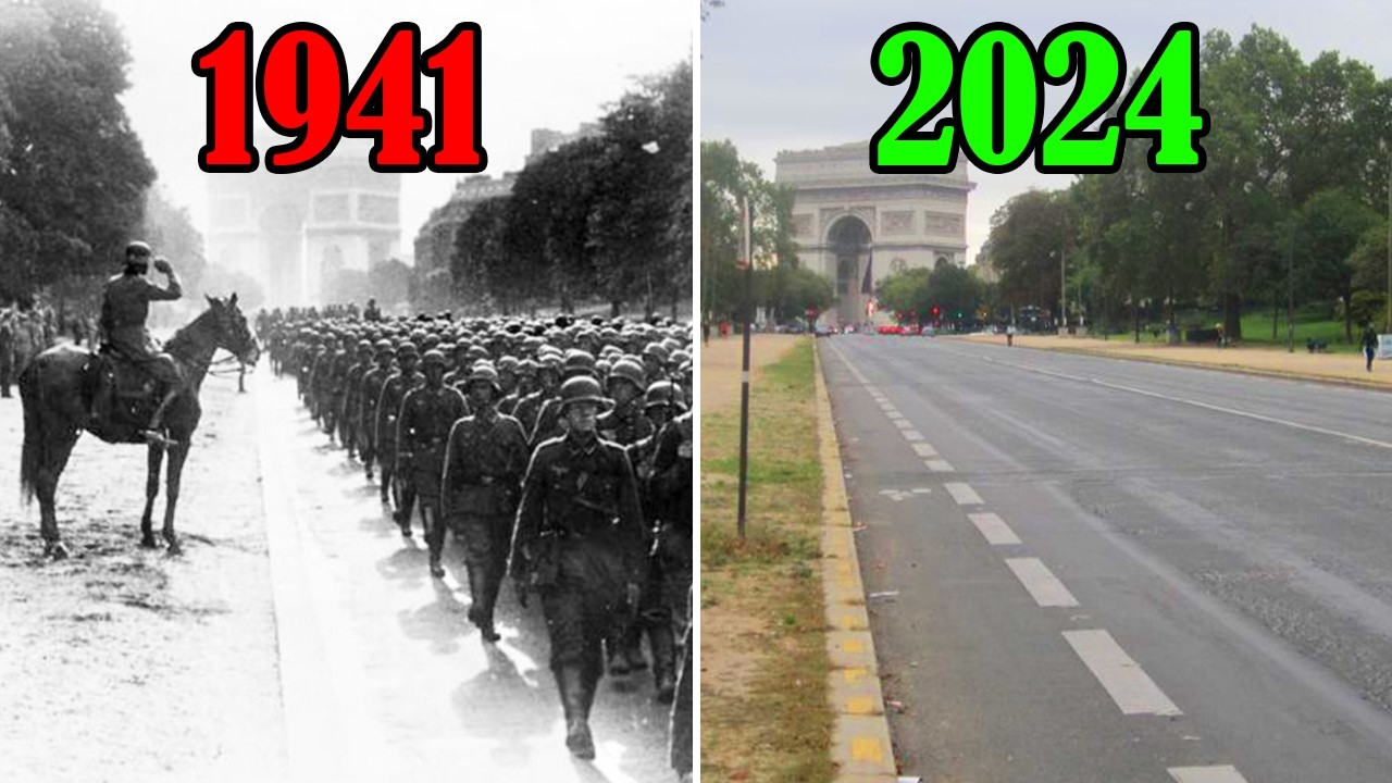 📸 65 THEN and NOW Photos of World War 2 That Paint a Thousand Words😱 ...