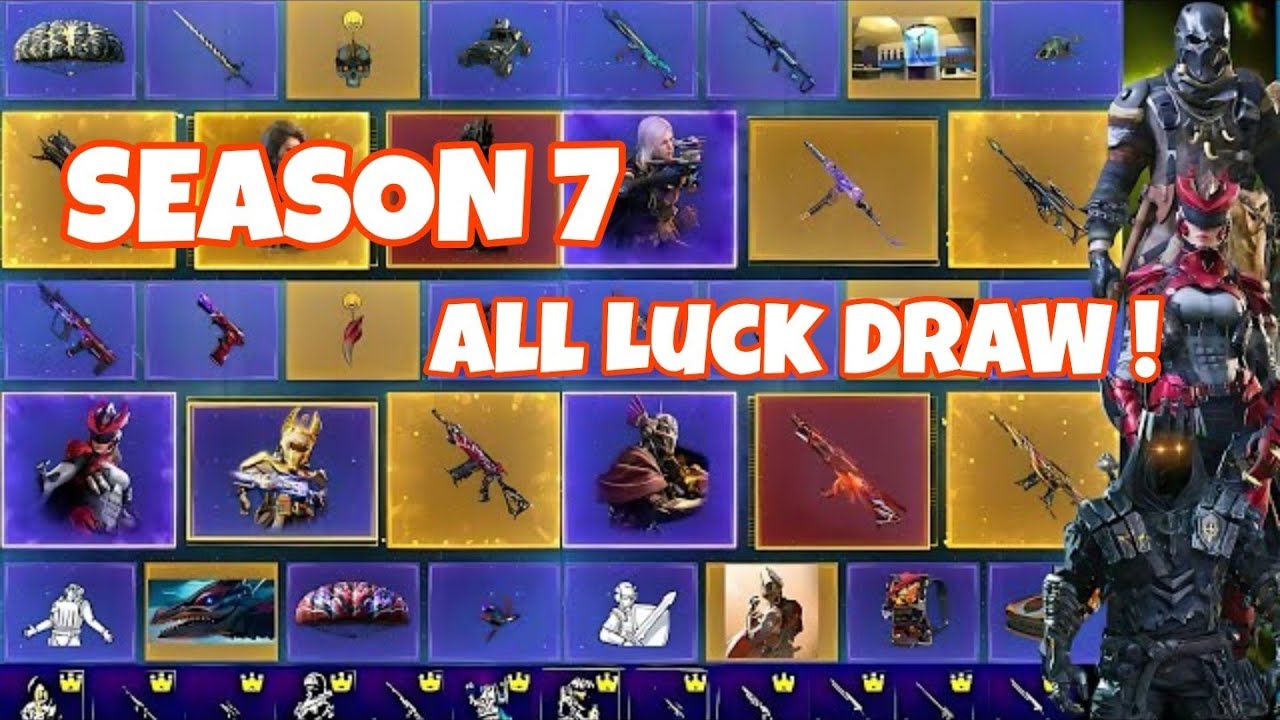 *NEW* Codm Season 7 Heatwave Lucky Draws | Mythic Ak117 Grim End Draw ...