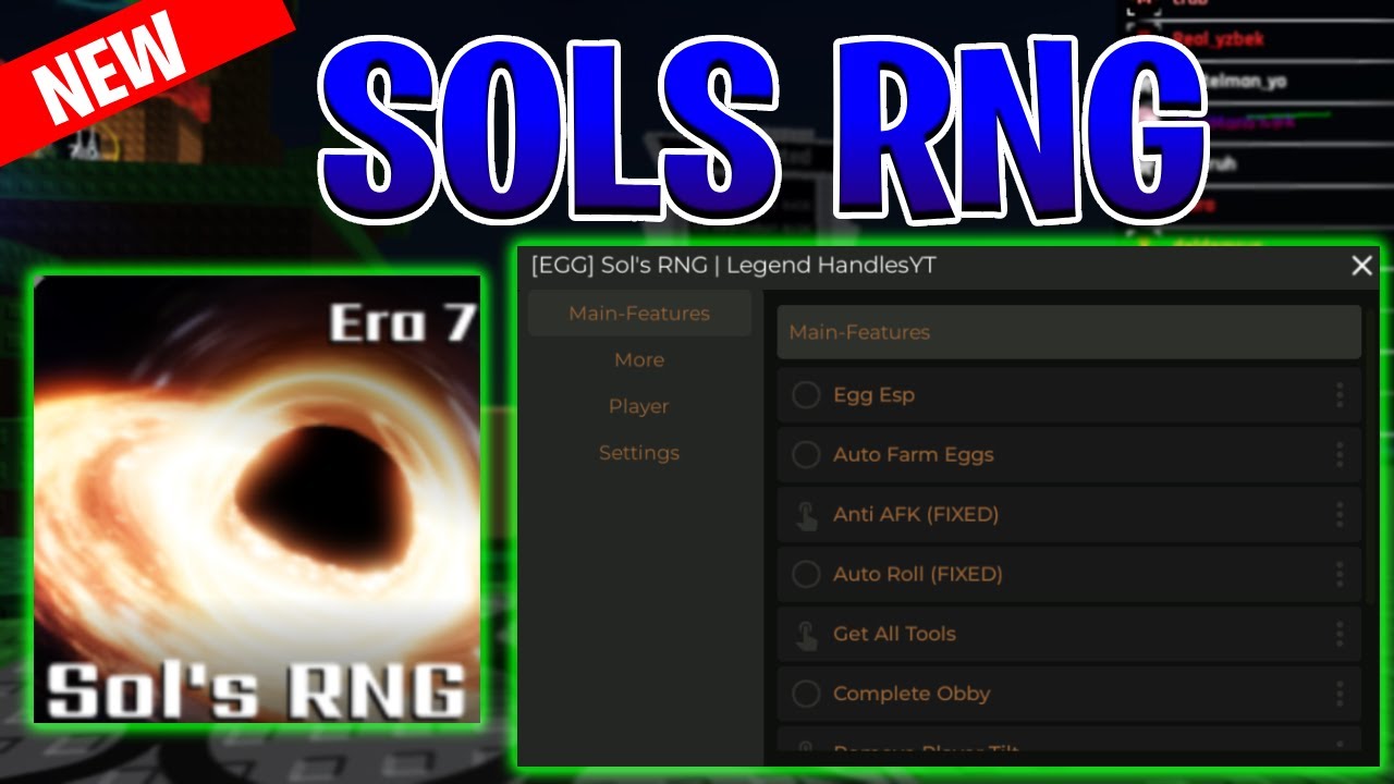 *BEST* Sol's RNG Script AutoRoll+AutoSkip (No Key) - YouTube