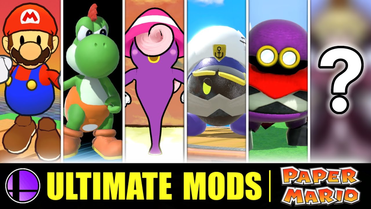 Paper Mario: TTYD Characters in SMASH ULTIMATE! - YouTube