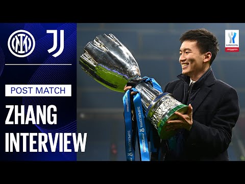 INTER 2-1 JUVENTUS | STEVEN ZHANG INTERVIEW: \