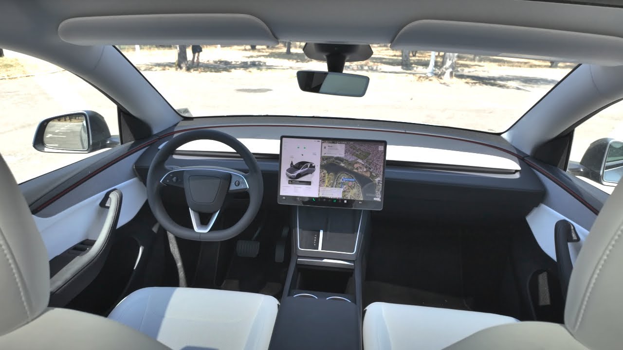 NEW 2025 Tesla Model Y LR RWD - YouTube