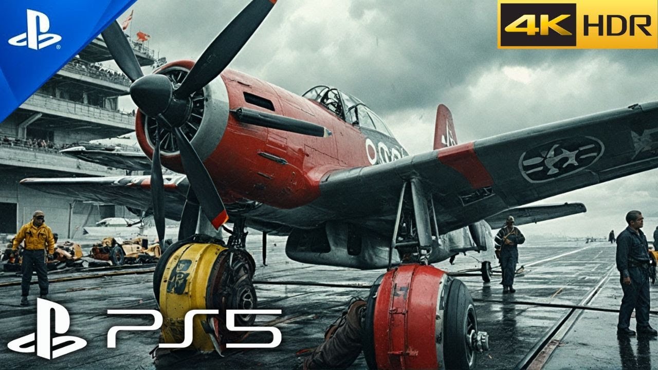 BATTLE OF MIDWAY (PS5) Immersive Realistic ULTRA Graphics Gameplay [4K ...