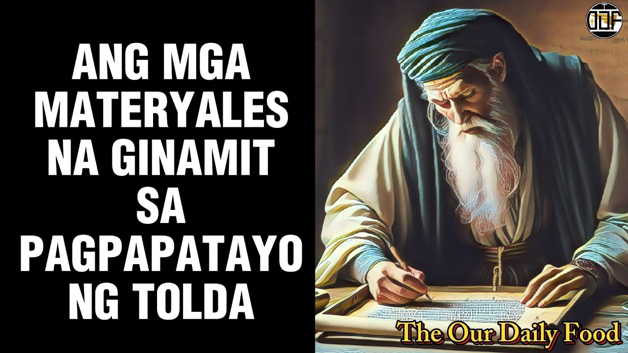 ANG MGA MATERYALES NA GINAMIT SA PAGPAPATAYO NG TOLDA | EXODUS 38:21 ...
