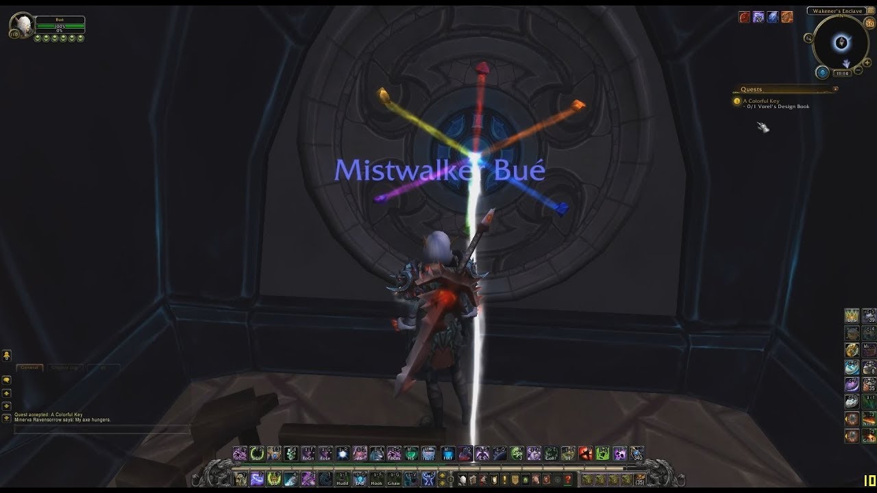 WoW - A Colorful Key (Jewelcrafting Quest for Epic Gems) - YouTube