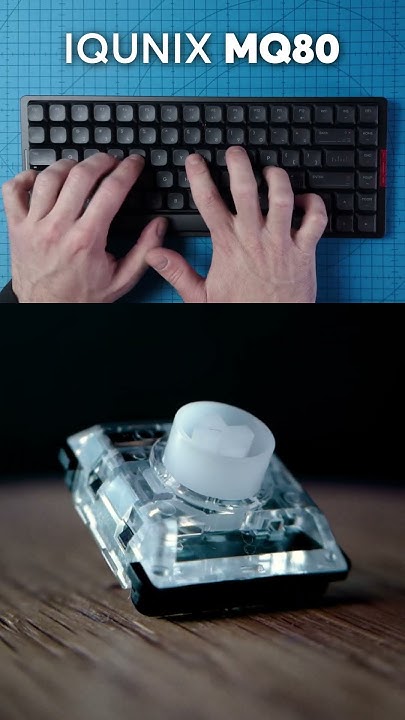 IQUNIX MQ80 Mechanical Keyboard | Aluminum Ultra Low-Profile Keyboard! - YouTube