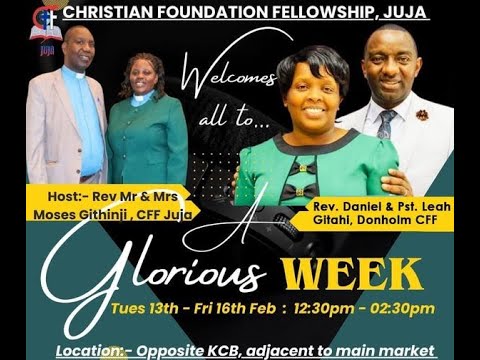 THE HOLY SPIRIT || FRIDAY SERVICE AT CFF JUJA || REV. GITAHI DANIEL ...