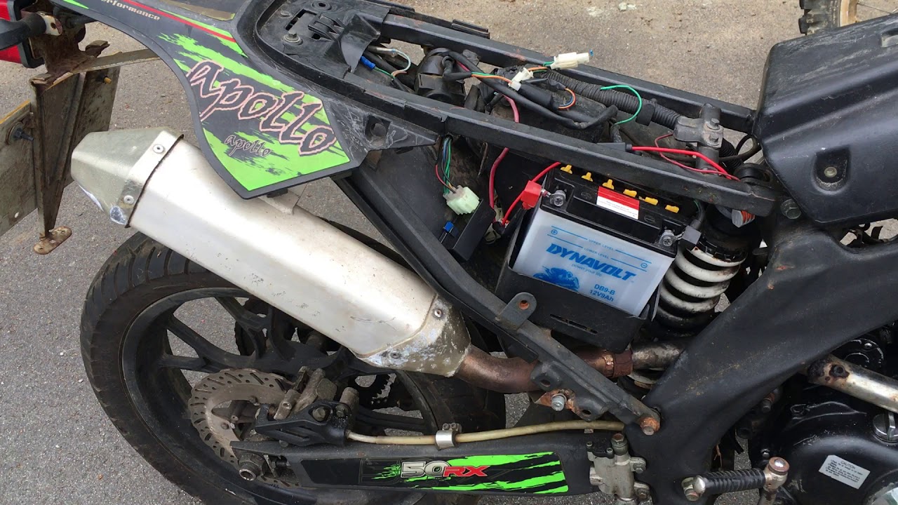 Apollo RX50 Orion 2012 ,getting the engine to run right! - YouTube