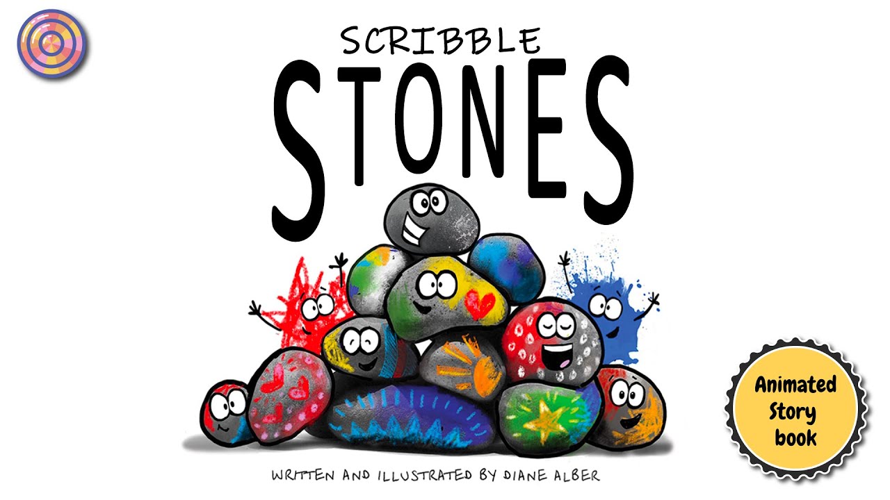 Scribble Stones | Animated Book | Read aloud - YouTube