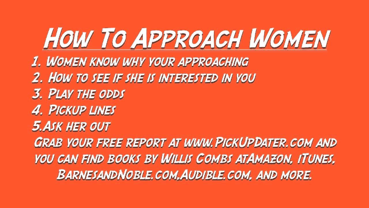 How To Approach Women - YouTube