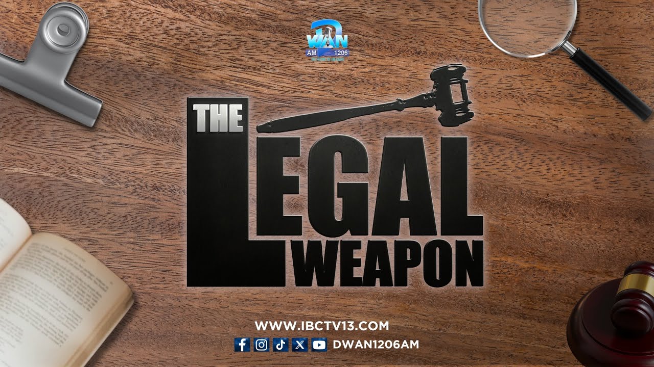 THE LEGAL WEAPON (November 20, 2025) - YouTube