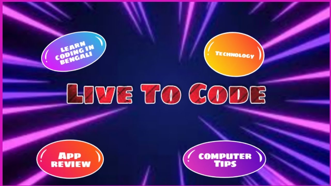 Live to code channel trailer - YouTube