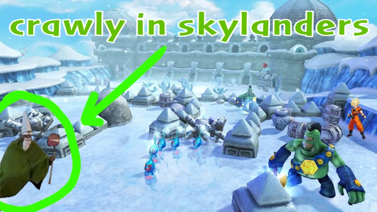 Crawly The Wizard in Skylanders Spyro's Adventure - YouTube