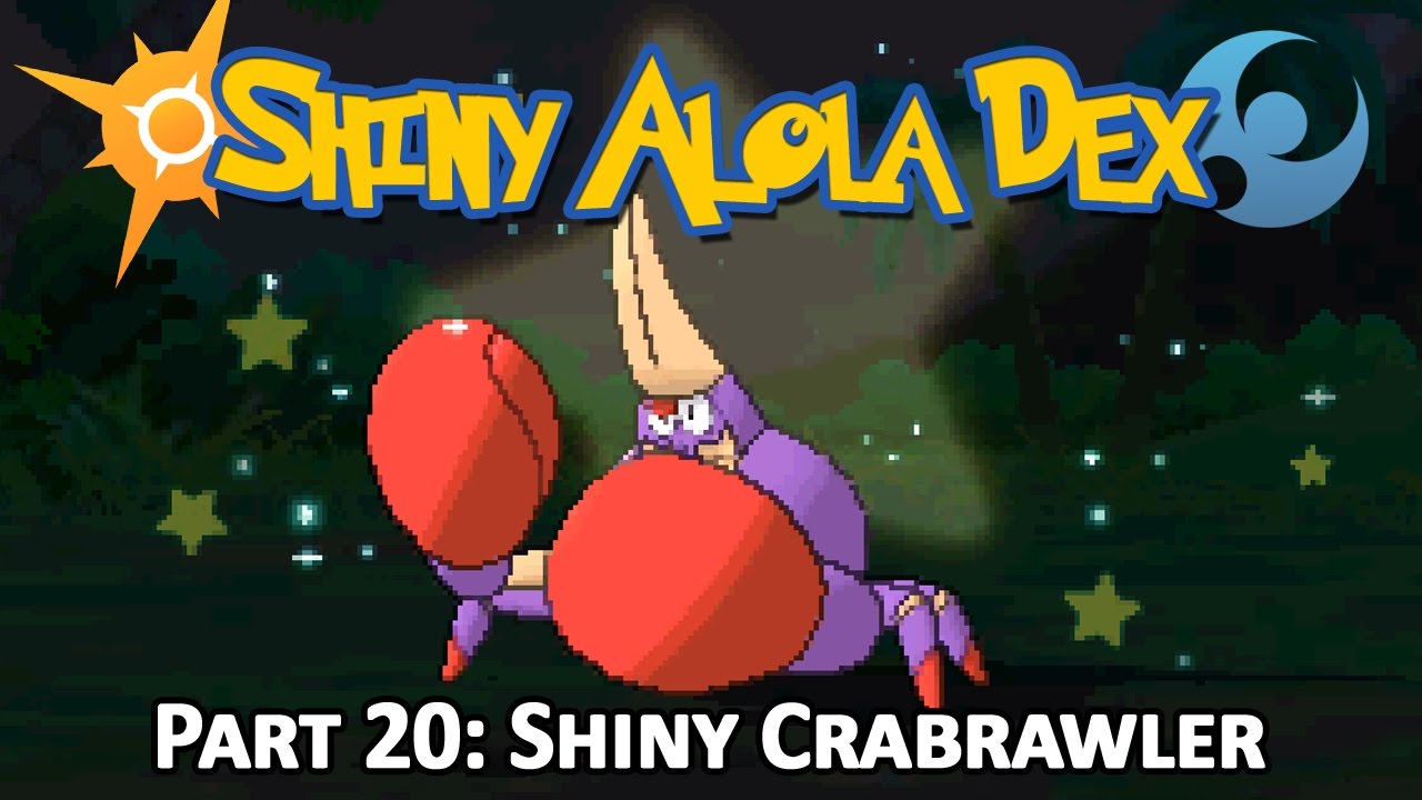 [LIVE!] Shiny Crabrawler after a 320 SOS Chain on Route 5! (Pokemon Sun ...