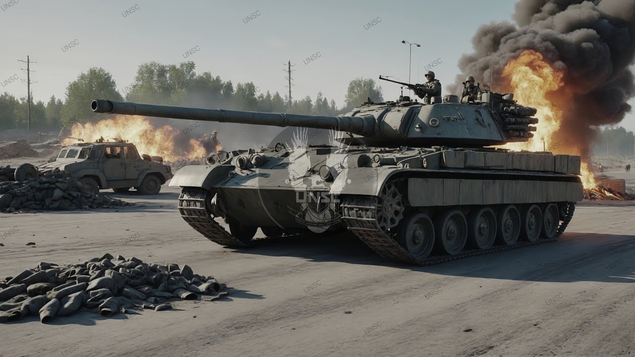 A Big Tragedy Happens! When Russian T-90M tank arrives, immediately ...