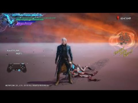 Devil May Cry 5 MOTIVATED VERGIL COMBO - YouTube