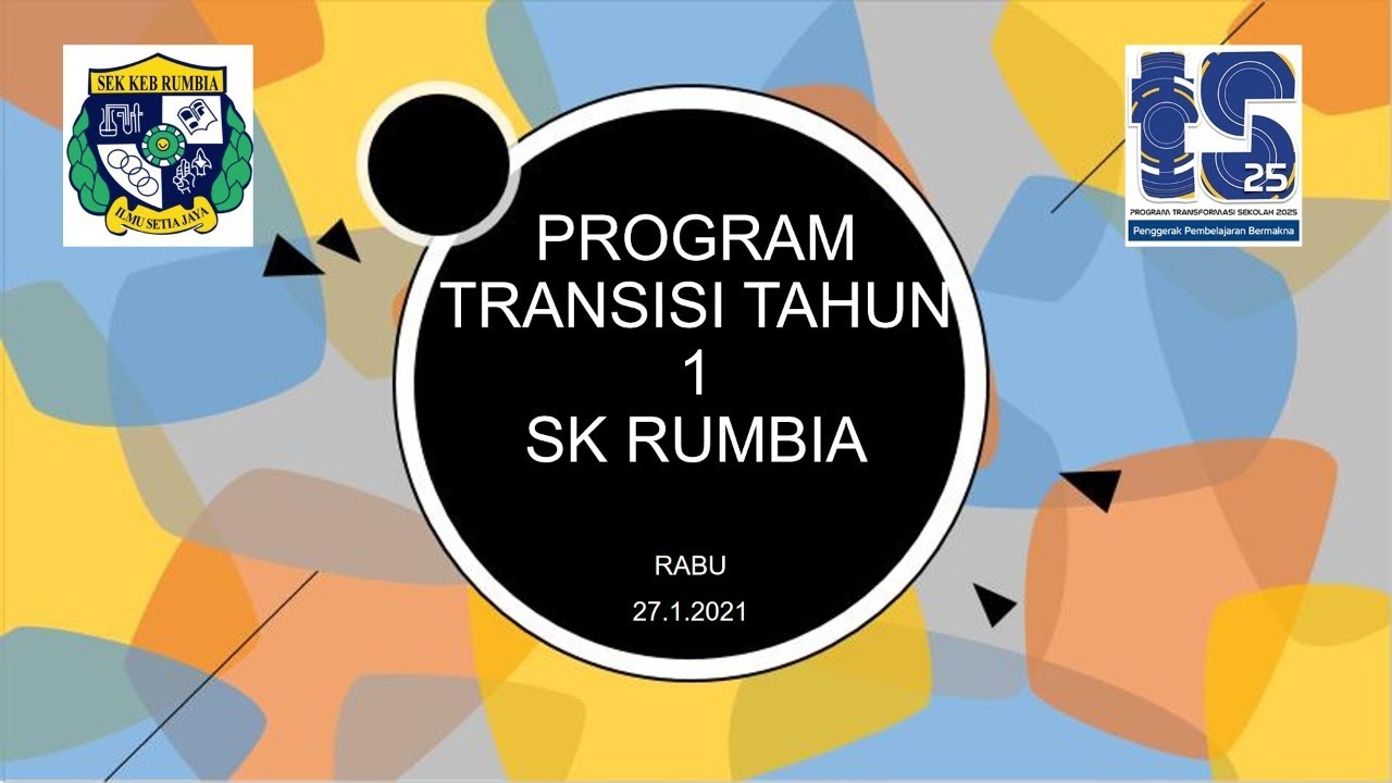 PROGRAM TRANSISI TAHUN 1 SK RUMBIA (MENGENAL WARNA) - YouTube