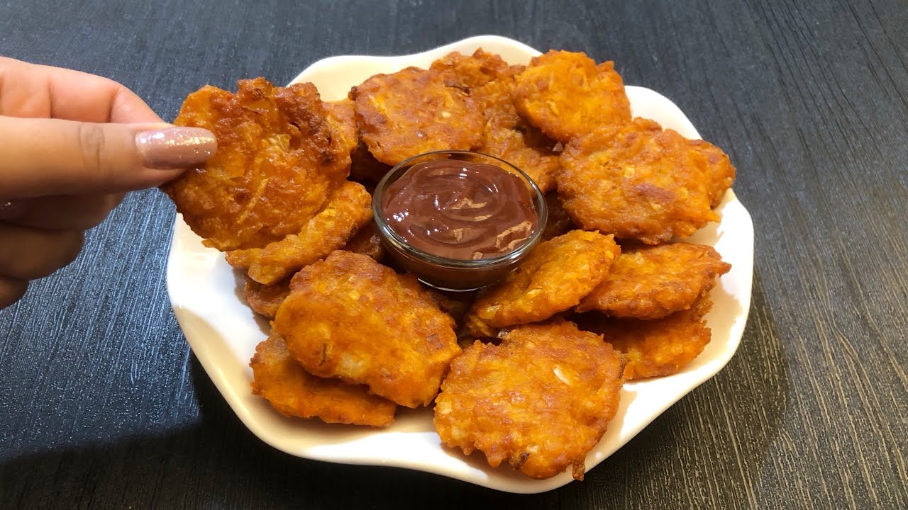 Crispy pakora recipe, new crispy potato recipe.It is extremely ...