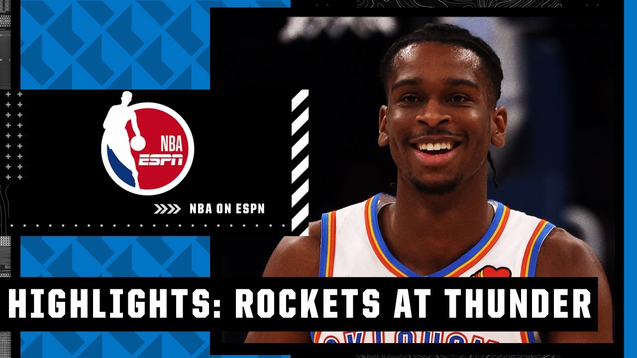 Houston Rockets at Oklahoma City Thunder | Full Game Highlights - YouTube