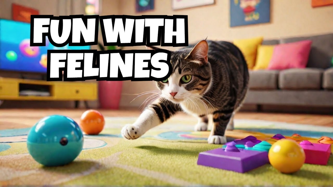 The Best Cat Games (for my cat) - YouTube