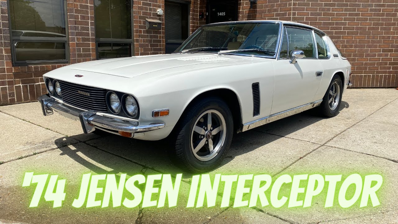 1974 Jensen Interceptor III - 440 - SOLD - YouTube