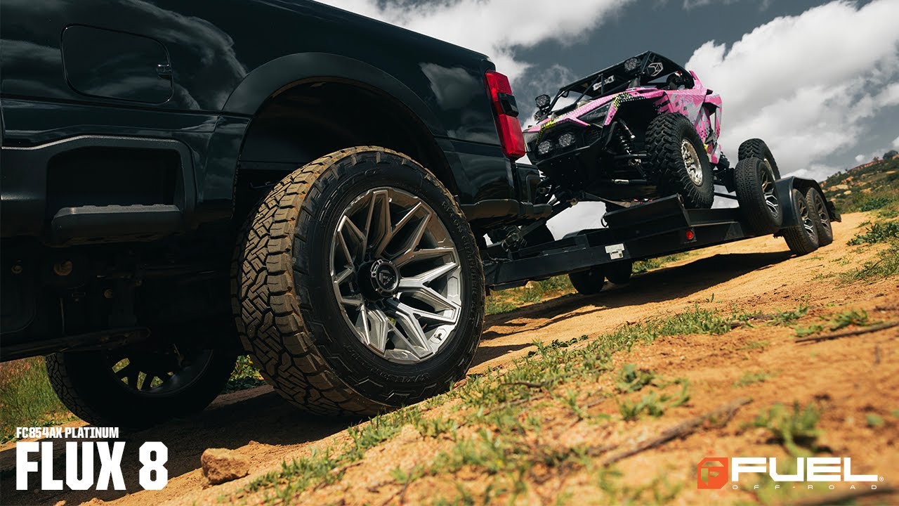 Fuel Flux 8 - Platinum - Ford F250 UTV Trailer - YouTube