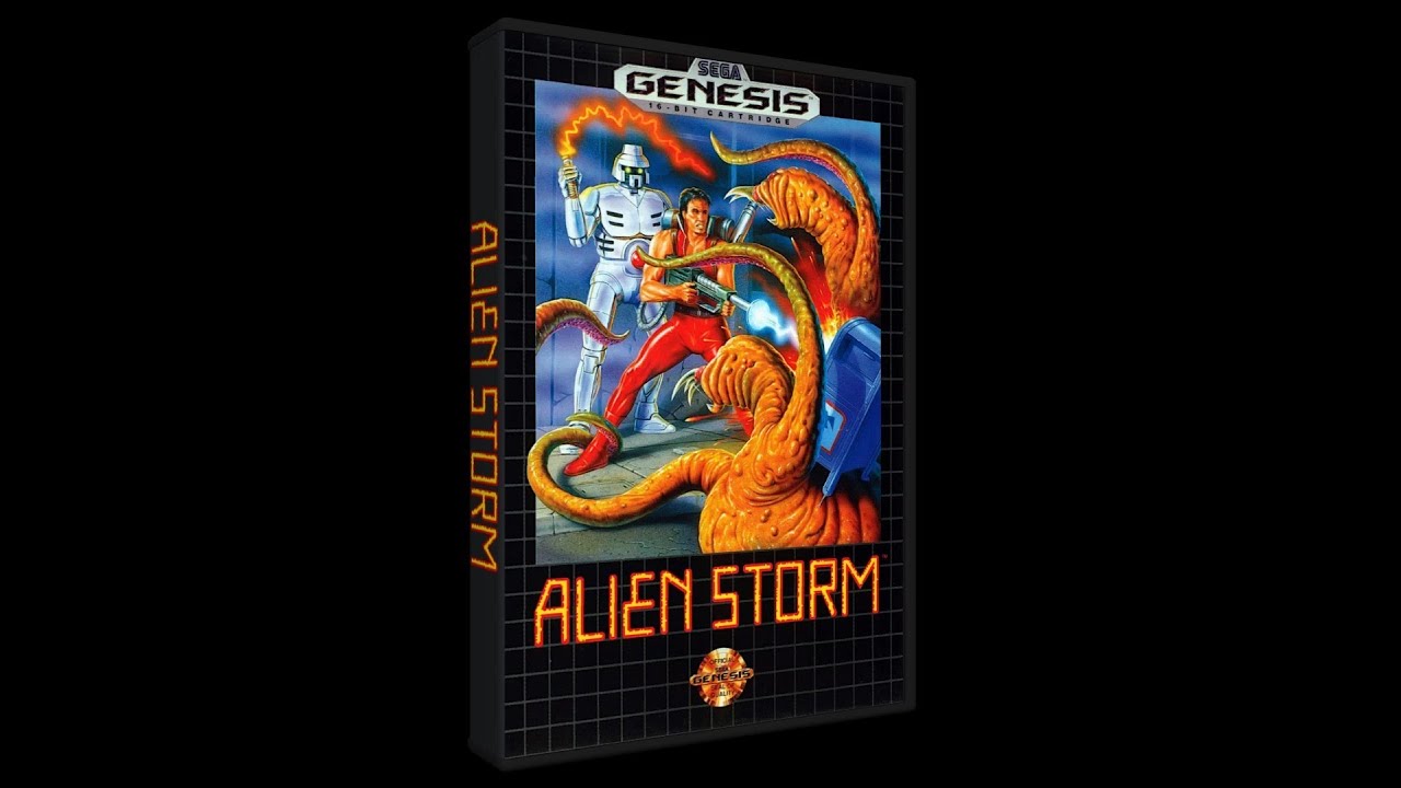 Let's play a round with Alien Storm (1990) [Sega Genesis] - YouTube