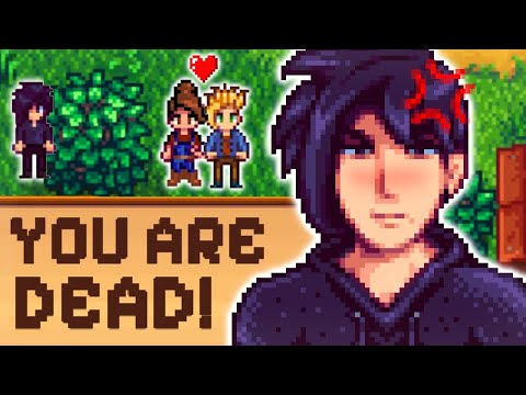 I dated Yandere Sebastian in Stardew Valley… Help