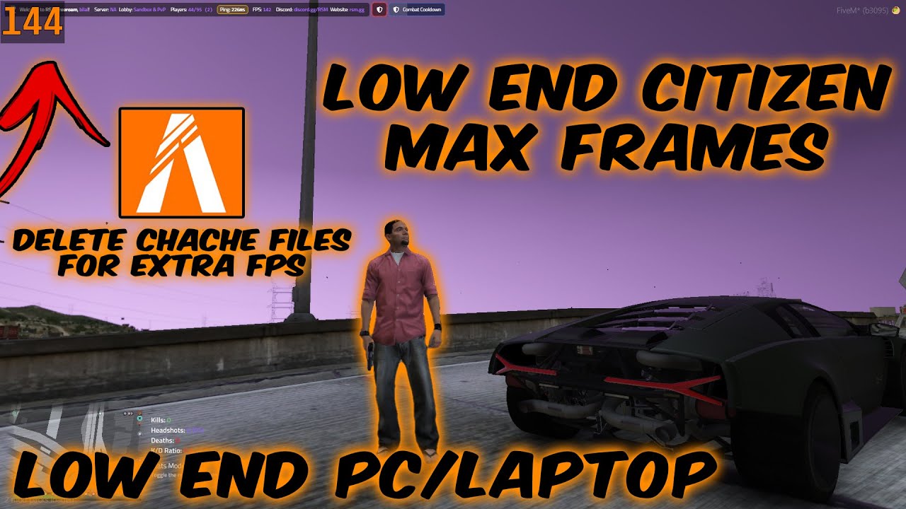 FiveM [ GTA V ] Ultra Low End PC FPS BOOST & FIX LAG (4GB & 8GB RAM 144 ...