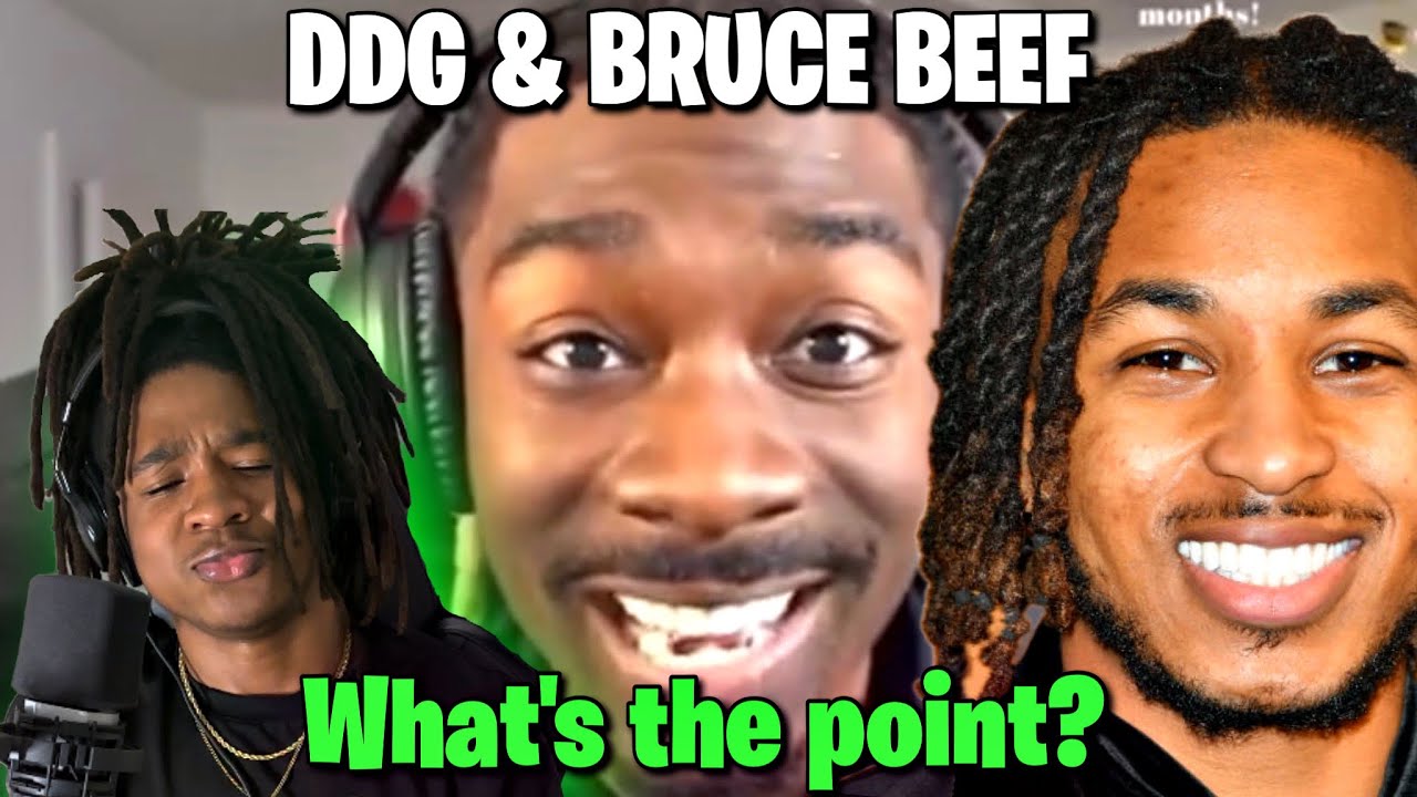 Kjfrmva reacts to DDG AND BRUCE BEEF! WHAT'S THE POINT??! - YouTube