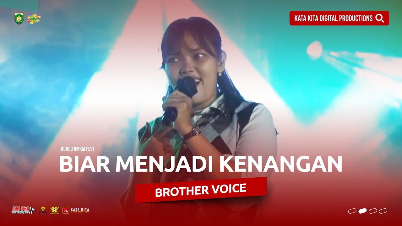 BROTHER VOICE - BIAR MENJADI KENANGAN At Bungo UMKM Fest 2024 - YouTube