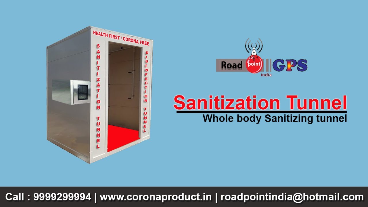 Sanitization Tunnel | Automatic Sanitizing Booth | Low Cost ...