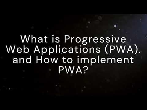 What is Progressive Web App (PWA) | How to implement pwa in angular | # ...