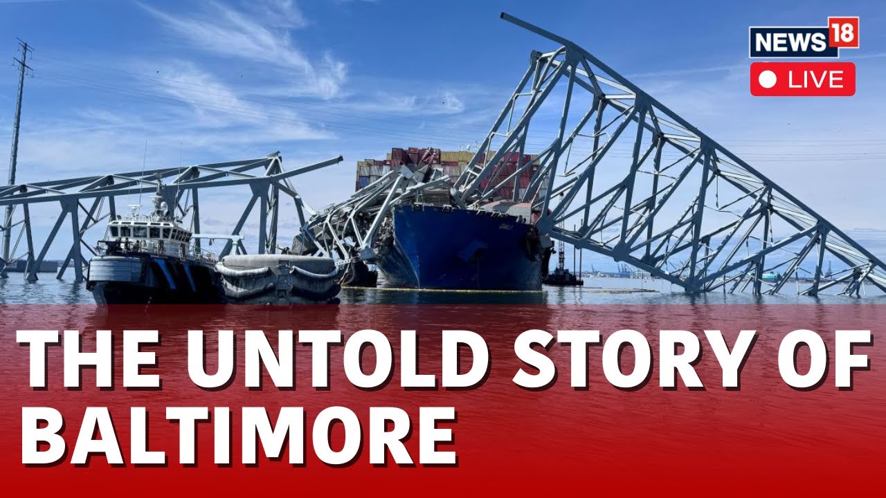 Baltimore Bridge Collapse 2024 Live |Recovery Effort Continues From ...