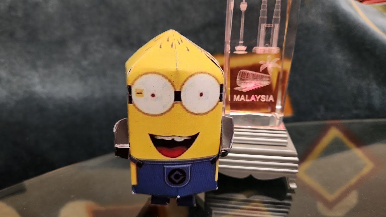 DIY Minion Cardboard Craft | Easy Step-by-Step Tutorial - YouTube
