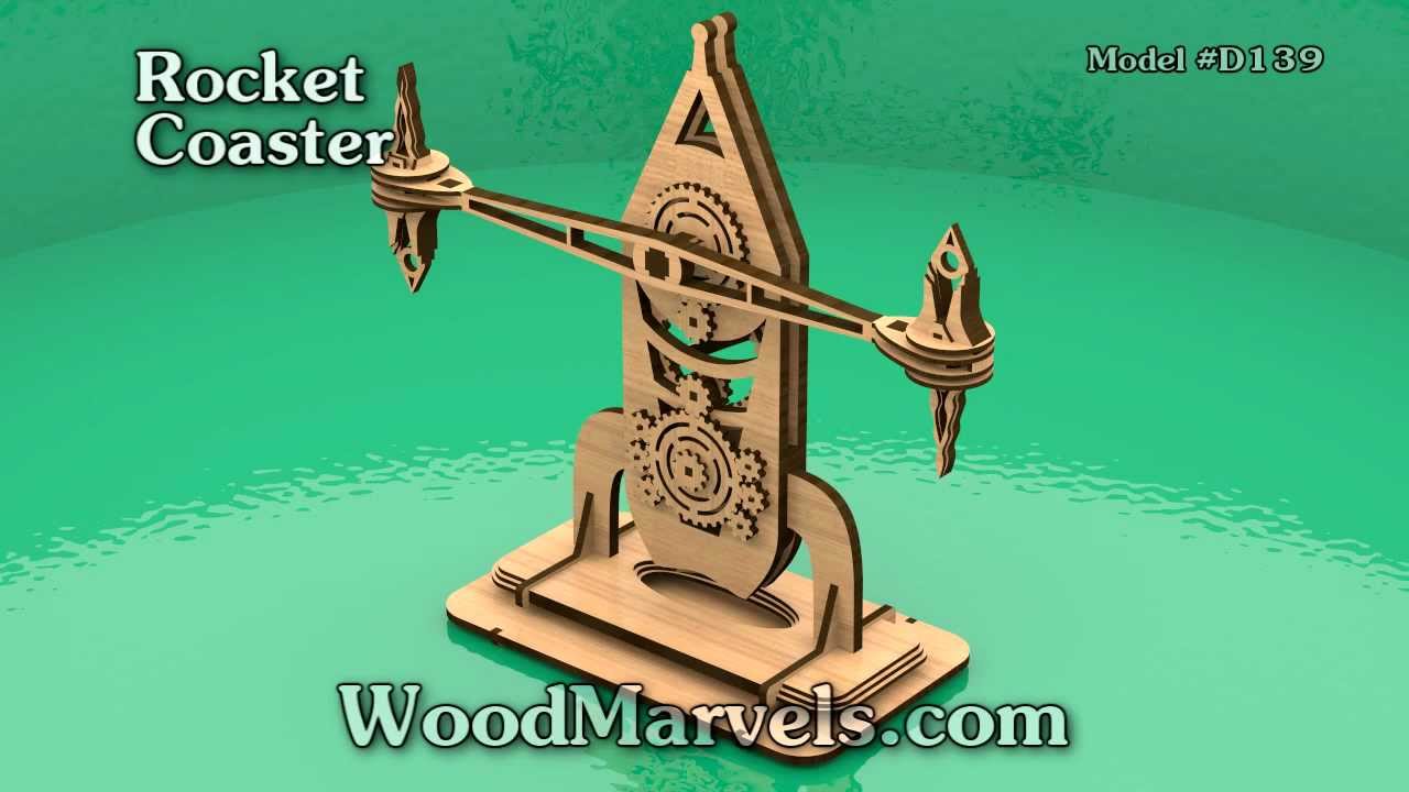 Rocket Coaster: 3D Assembly Animation (720HD) - YouTube